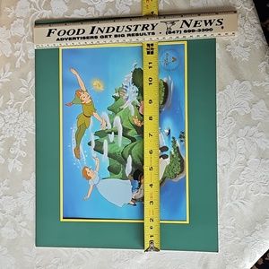 Disney | Art | Disney Peter Pan Lithograph | Poshmark